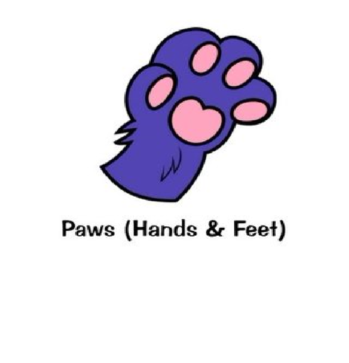 Paws (Hands and Feet) (Large hands and feet, Fursuit costumes and ...