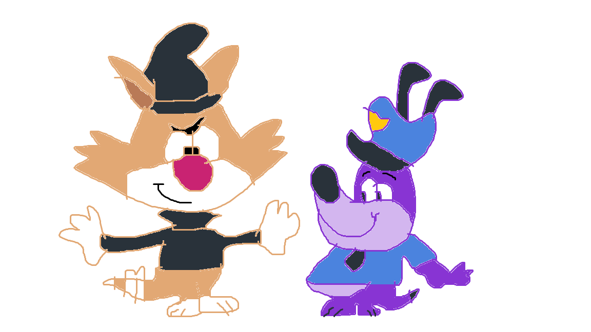 Rowdy and Peanut (The Tom and Jerry Show 2014 style) (art STUFF) | Fan ...