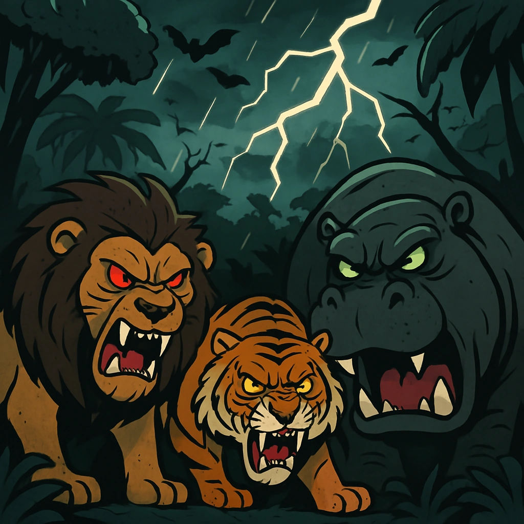 Big angry beasts roaring like thunder III (Copilot AI stuff) | Fan art ...
