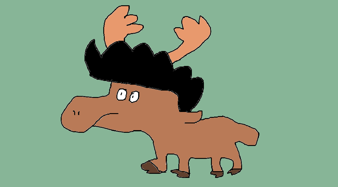 Kevin turned into the moose (Moose fanart stuff) | Fan art Fun Wiki | Fandom