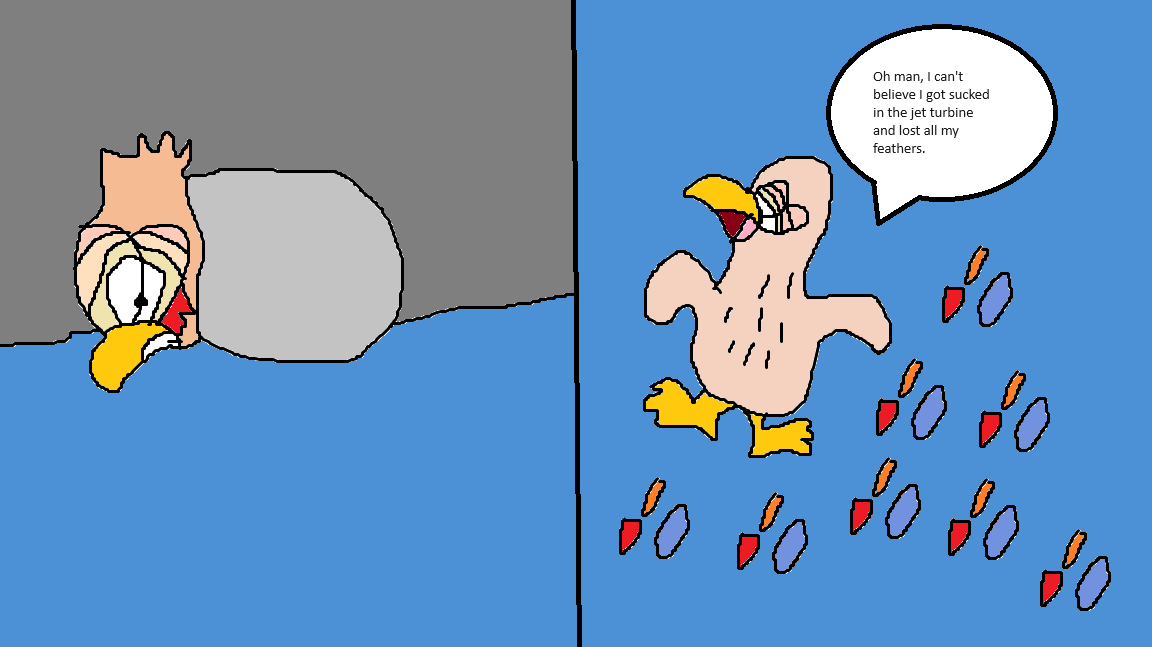 Sergio gets Jet Turbined by SidabatheToonLord (DeviantArt style) | Fan ...