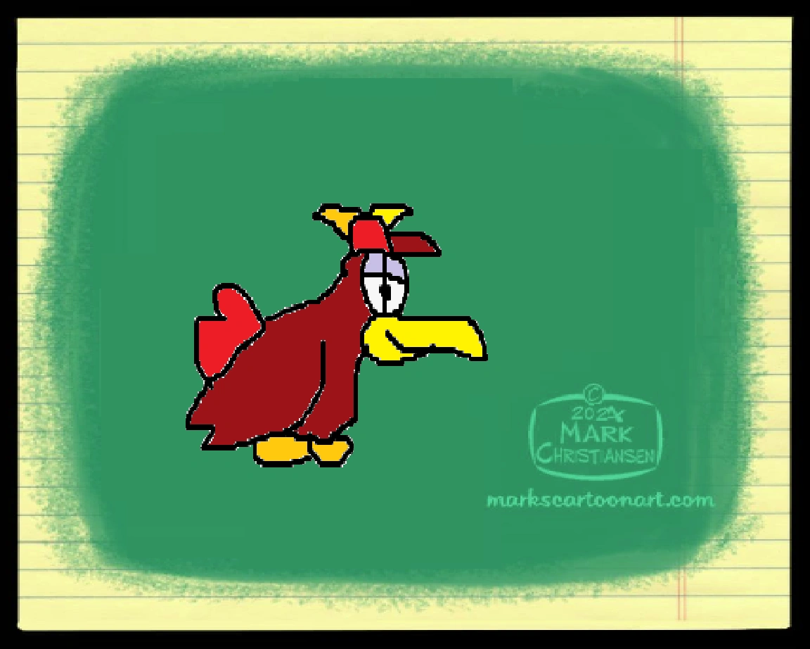 Harvey Bird by Mark Christiansen | Fan art Fun Wiki | Fandom