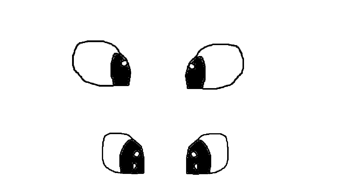 Rabbit eyes, squirrel eyes, Eyes set (Clipart stuff) | Fan art Fun Wiki ...