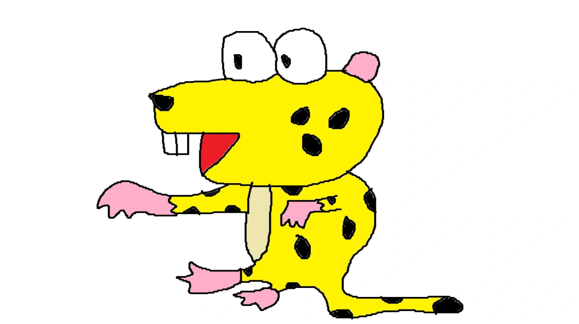 Marsupilami-Gnawty hybrid animal (art STUFF) | Fan art Fun Wiki | Fandom