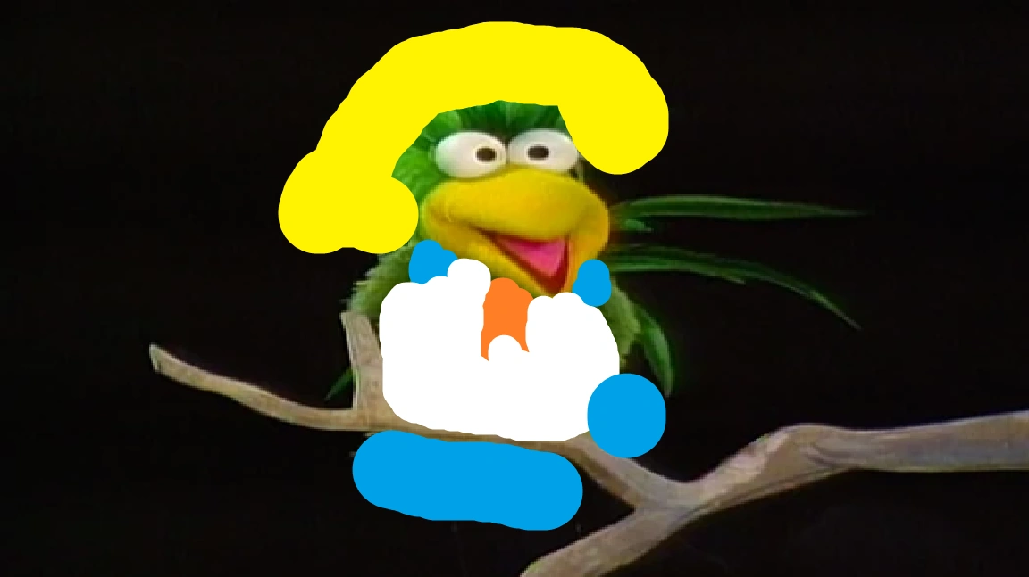 Clyde Bird Dressed as Fred | Fan art Fun Wiki | Fandom