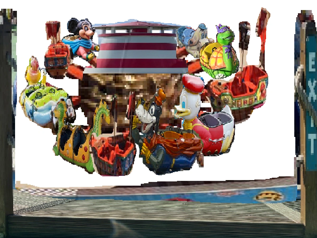 Unsouled Lighthouse ride with boat options (Amusement Park Rides Wiki ...