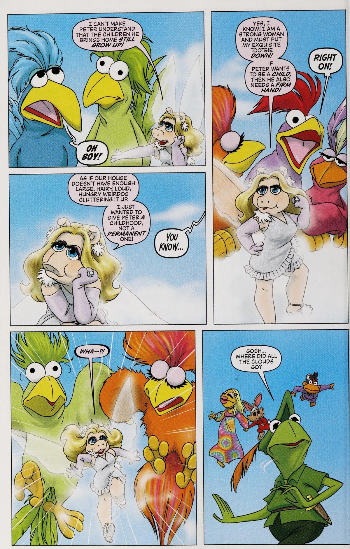 The Muppet Birds (Muppet Peter Pan Comic funny) | Fan art Fun Wiki | Fandom