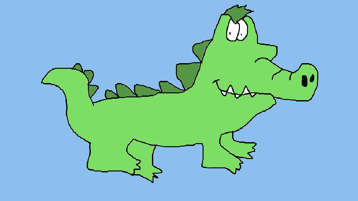 Beast Boy the Alligator in Poochini style (art STUFF) | Fan art Fun ...