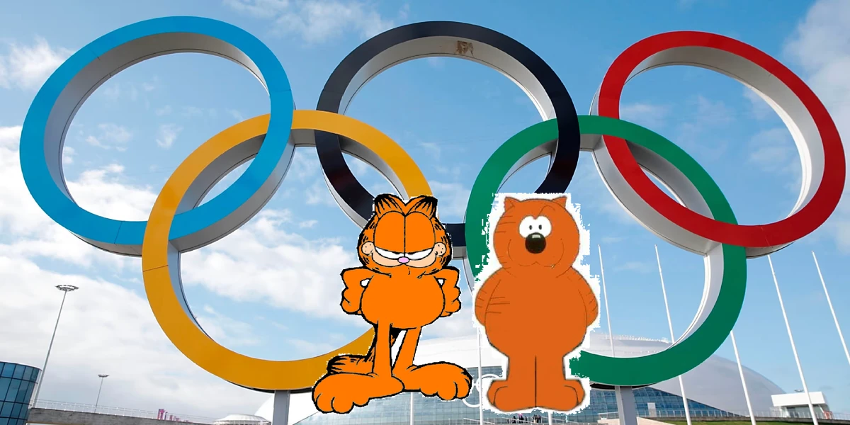 Heathcliff and Garfield at the Olympic Games by timmybrisbyfan1925 ...