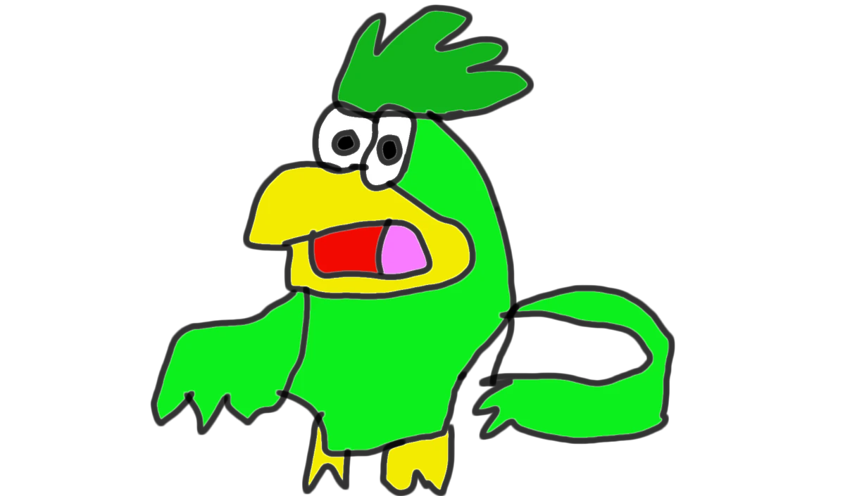Clyde Bird in style of Pablo from the Backyardigans (Art STUFF) | Fan ...