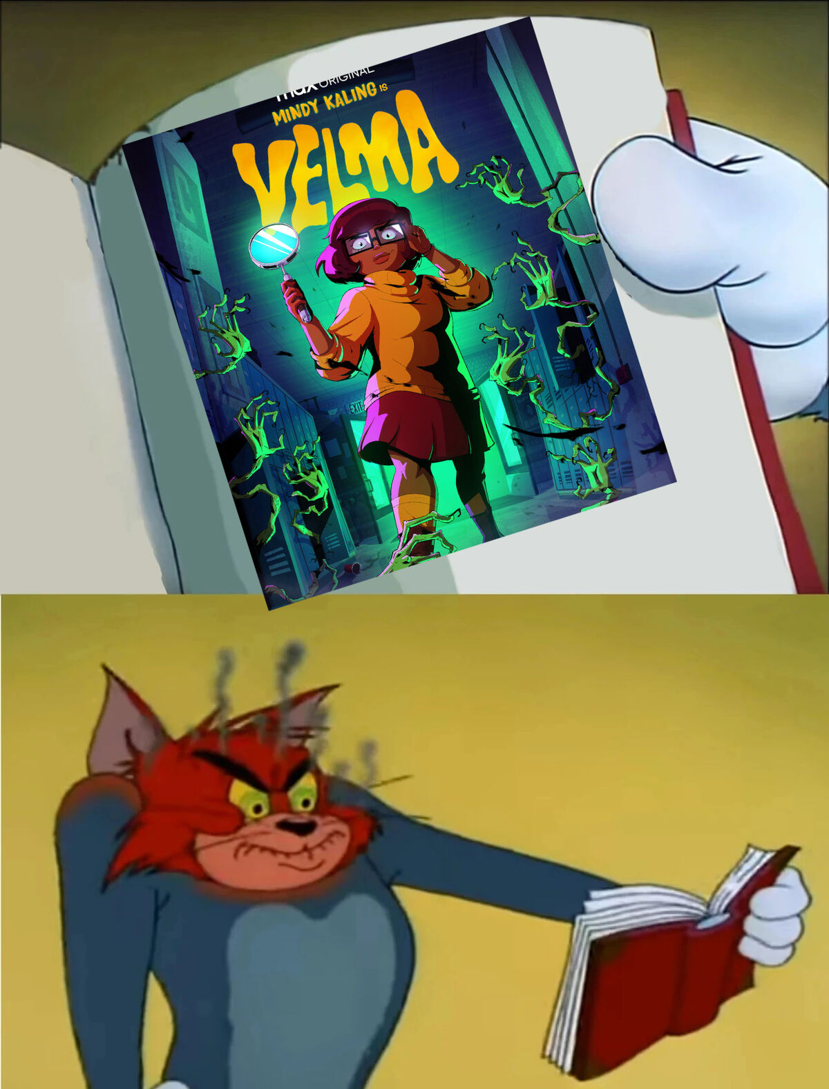 Tom Angry At Velma 2023 By Maxiethefox2005 Deviantart Stuff Fan
