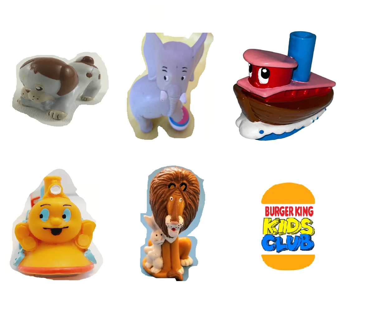 Burger King Kids Club Toys - Burger King Golden Book Friends, Lot of 5 ...
