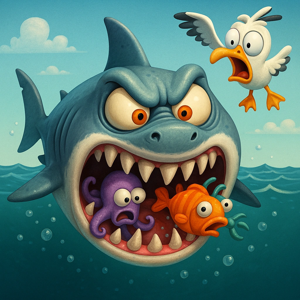 Attacking their first appetites of the food chain (Copilot AI stuff ...