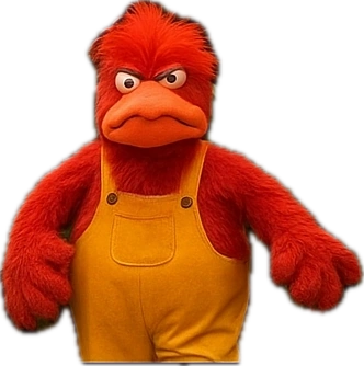 Duke Bird Wears Overalls V3 | Fan art Fun Wiki | Fandom