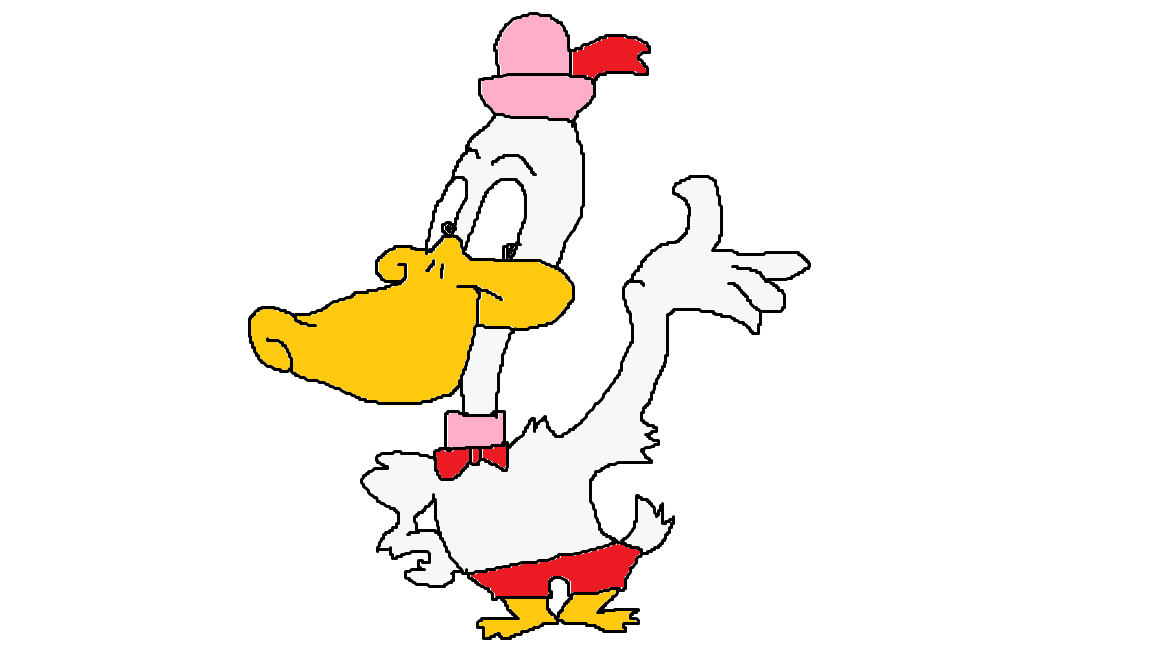 Gandy Goose in style of Daffy Duck (art STUFF) | Fan art Fun Wiki | Fandom