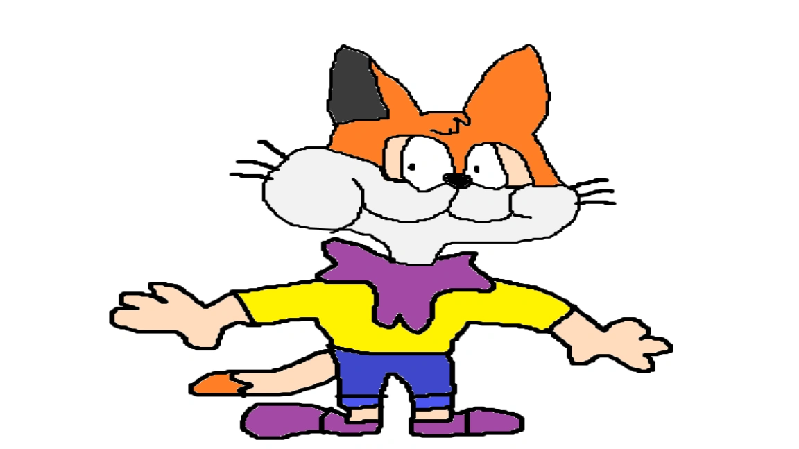 Leopold the Cat (Jim Davis style) (art STUFF) | Fan art Fun Wiki | Fandom