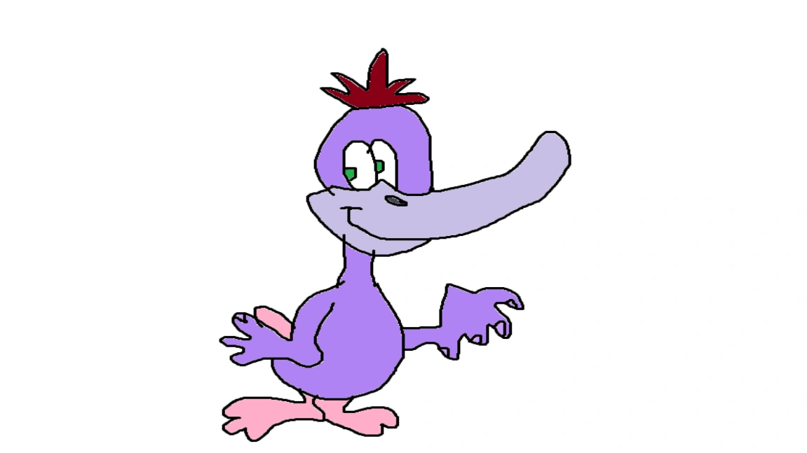 Yuckie Duck (John Kricfalusi style) (art STUFF) | Fan art Fun Wiki | Fandom