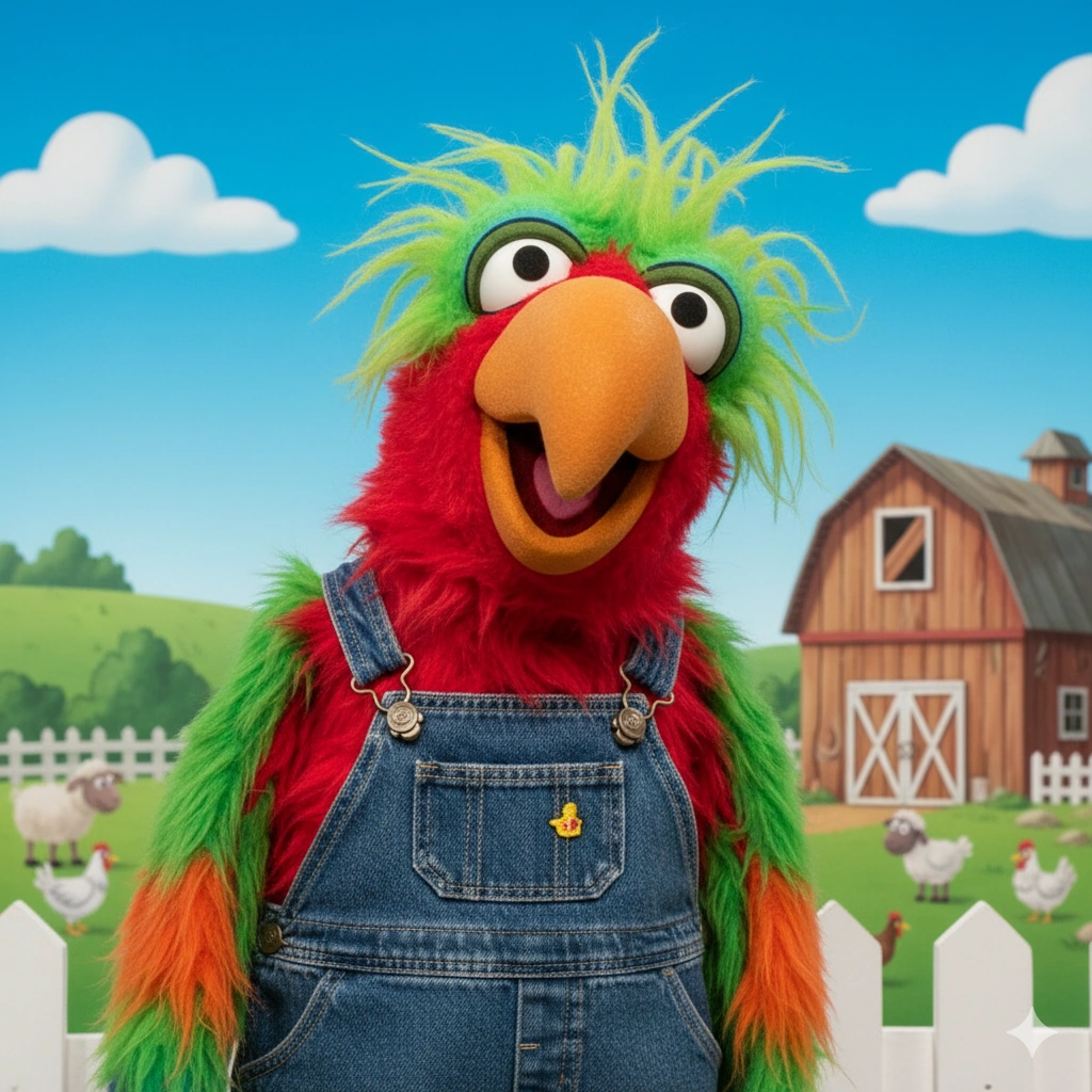 Eric the Parrot On the Farm (AI stuff) | Fan art Fun Wiki | Fandom