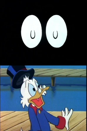 Scrooge McDuck is scared of Sneetch's eyes by joseluislobatohumane ...