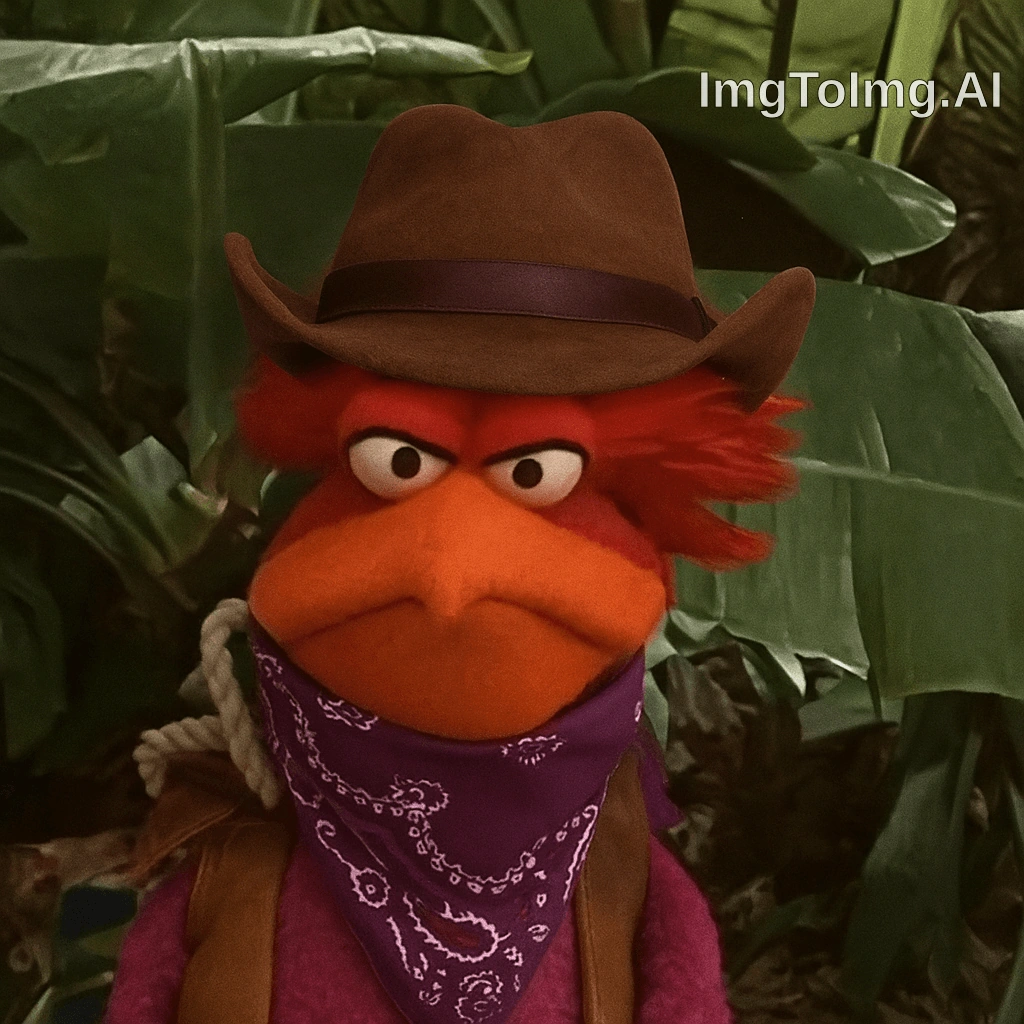 Duke Bird as a cowboy | Fan art Fun Wiki | Fandom