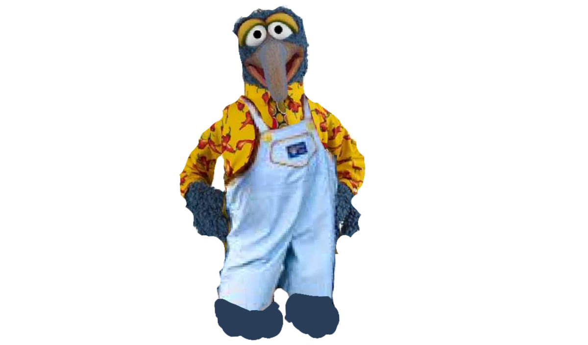 Gonzo Wears Overalls | Fan art Fun Wiki | Fandom