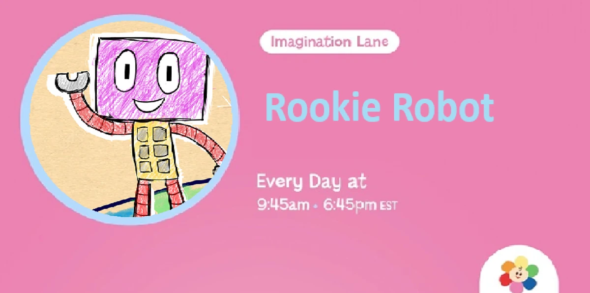 Rookie Robot on BabyFirstTV (Imagination Lane) | Fan art Fun Wiki | Fandom