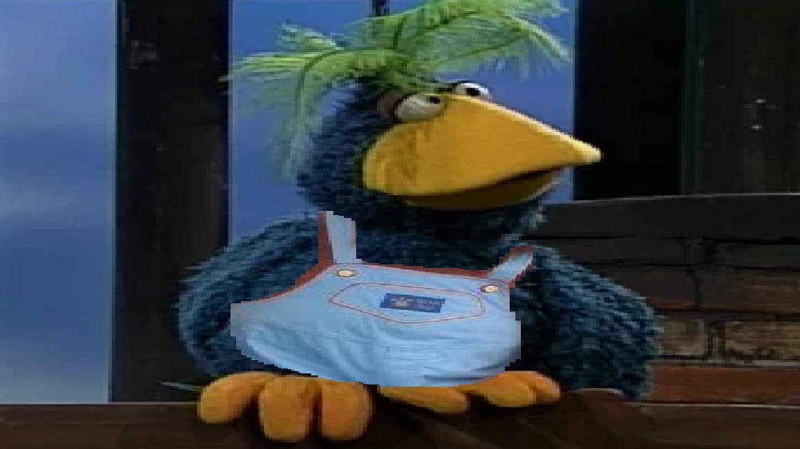 What if Tropical Grossbill Wears Overalls (Muppet Wiki Stuff) | Fan art ...