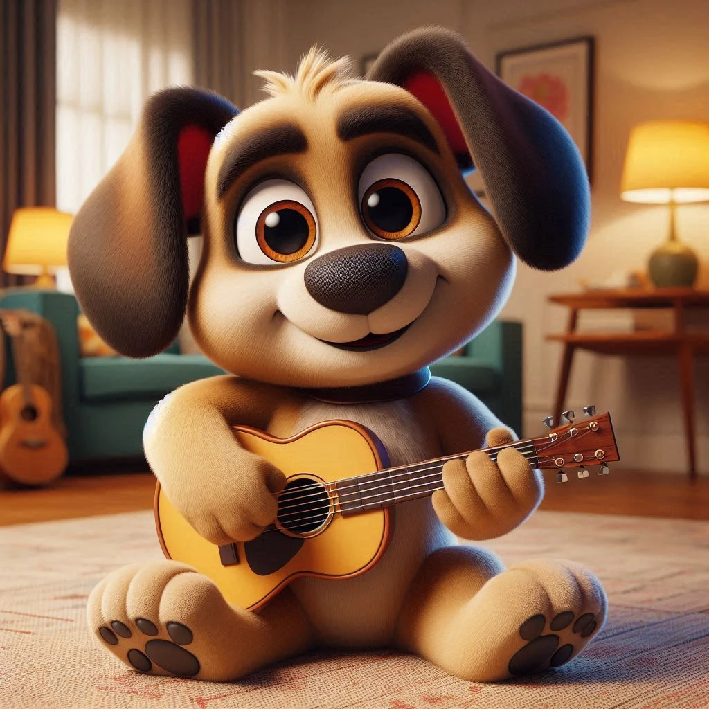 Talking Ben playing a guitar (AI stuff) | Fan art Fun Wiki | Fandom