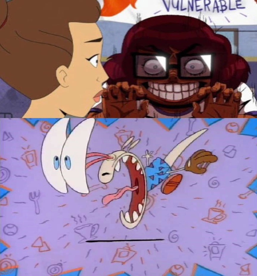 Rocko Rama is Scared of Scary Velma by MaxietheFox2005 (DeviantArt ...