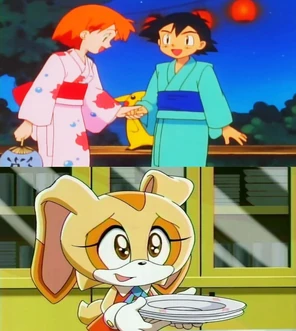 Cream the Rabbit loves PokeShipping by MaxietheFox2005 (DeviantArt stuff) | Fan art Fun Wiki ...