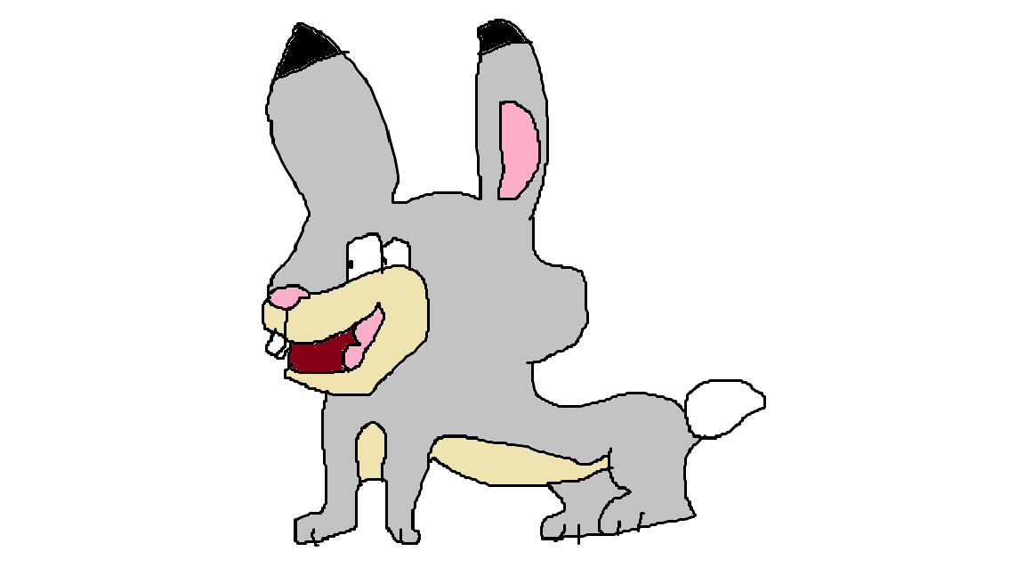 Kievnauchfilm-styled Jackrabbit (art STUFF) | Fan art Fun Wiki | Fandom