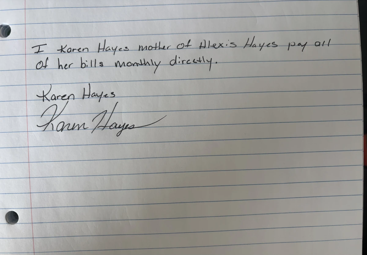 Cole Hayes's letter | Fan art Fun Wiki | Fandom