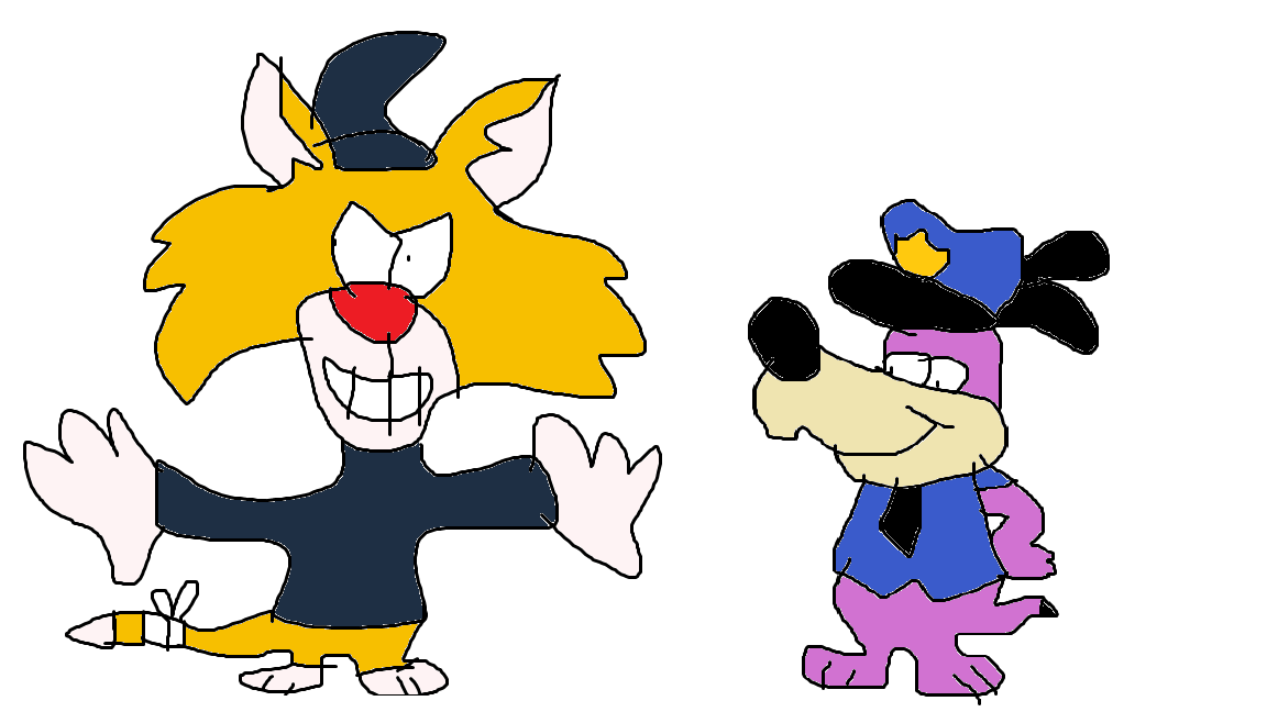 Rowdy and Peanut (Walter Lantz style) (art STUFF) | Fan art Fun Wiki | Fandom