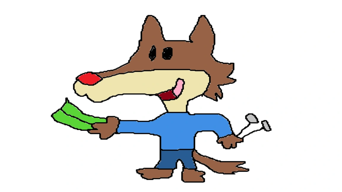 Vucko (Paper Mario style) (art STUFF) | Fan art Fun Wiki | Fandom