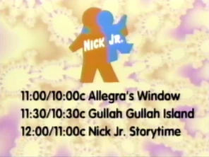 Nick Jr. Menu Bumper Lineup 4 (1995) (art STUFF) | Fan art Fun Wiki ...