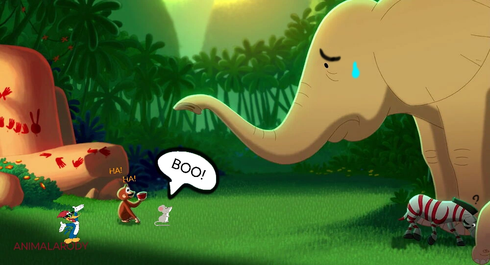 Elephant (Curious George) Scared of Mouse (January 15, 2007) by ...