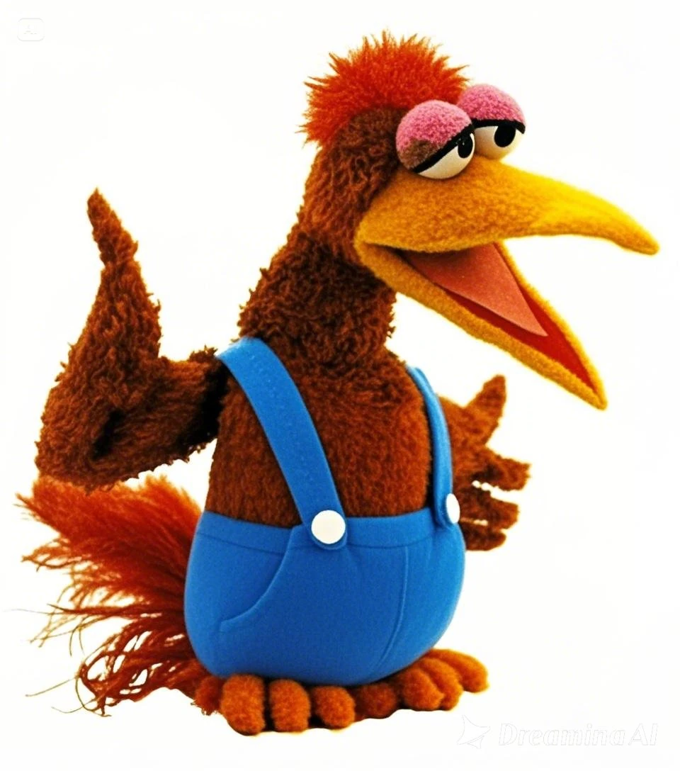 Harvey Bird Wears Overalls (Blue variant) | Fan art Fun Wiki | Fandom