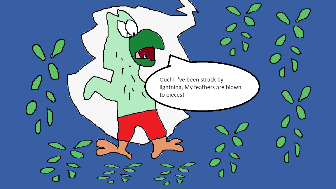 Thunderstruck Hawk! by SidabatheToonLord (DeviantArt stuff) | Fan art ...