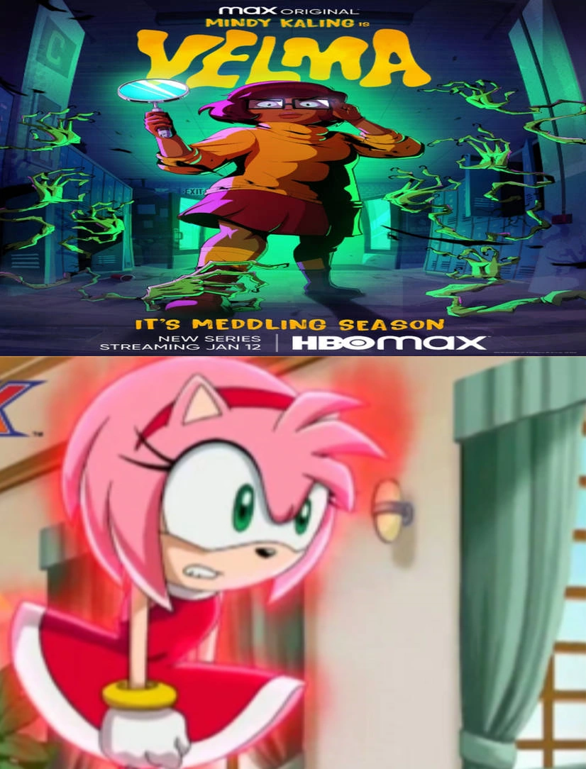 Amy Rose Hates Velma (2023) by MaxietheFox2005 (DeviantArt stuff) | Fan ...