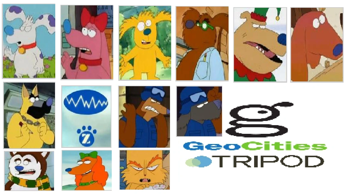 The Secret Files of the Spy Dogs characters seen on Stephen's Cartoon ...