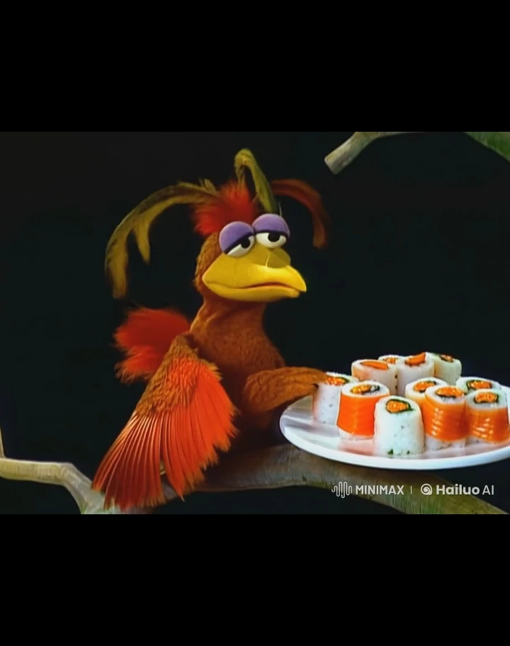 Harvey Bird Loves Sushi | Fan art Fun Wiki | Fandom