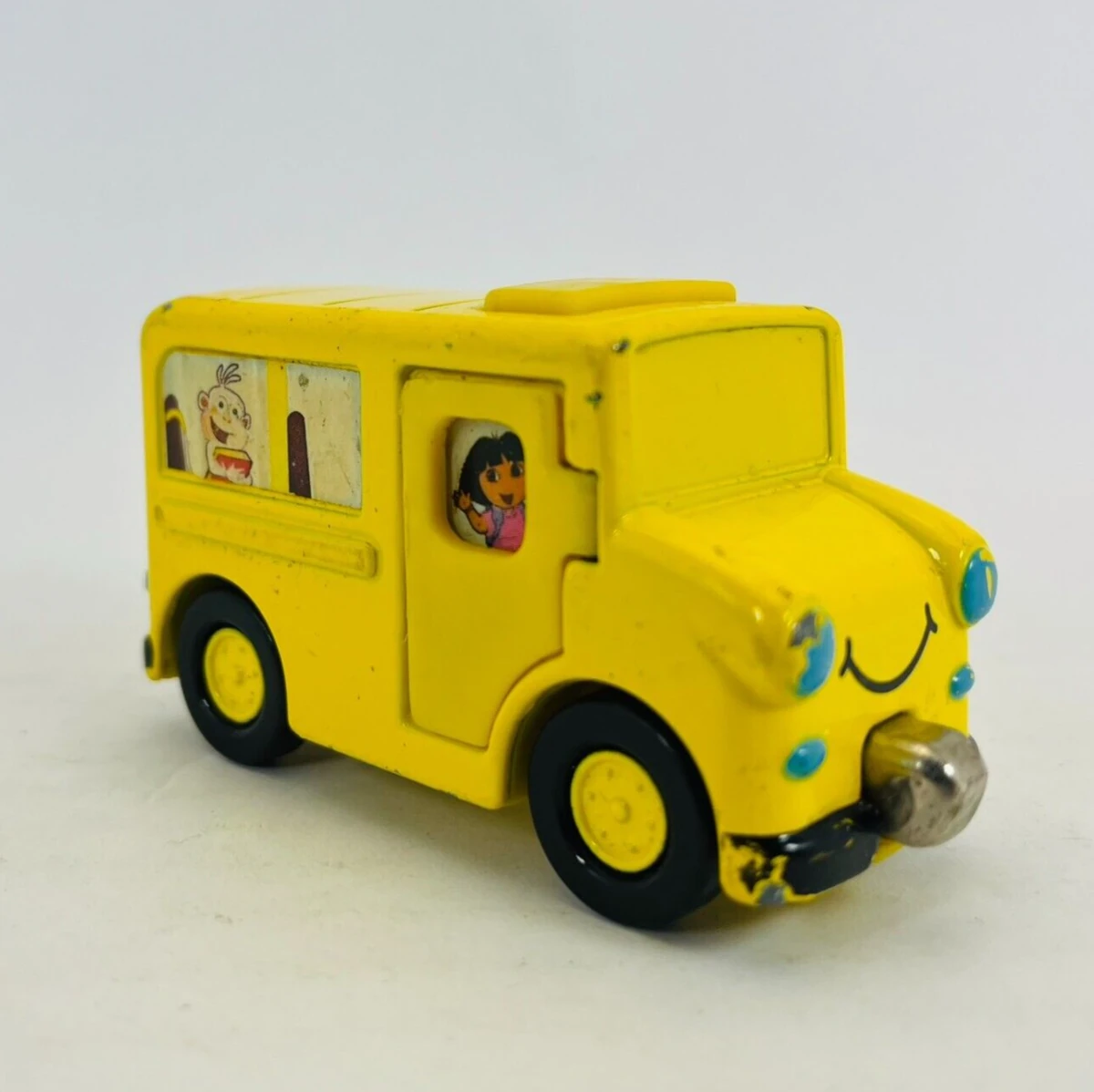 Dora the Explorer School Bus Kiddie Ride (Kiddie Rides Wiki Stuff ...