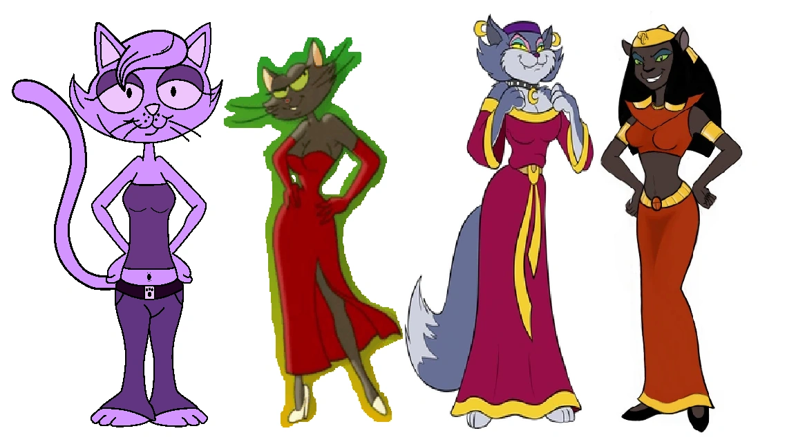 Female anthropomorphic cat characters 8 by MaxietheFox2005 (DeviantArt ...