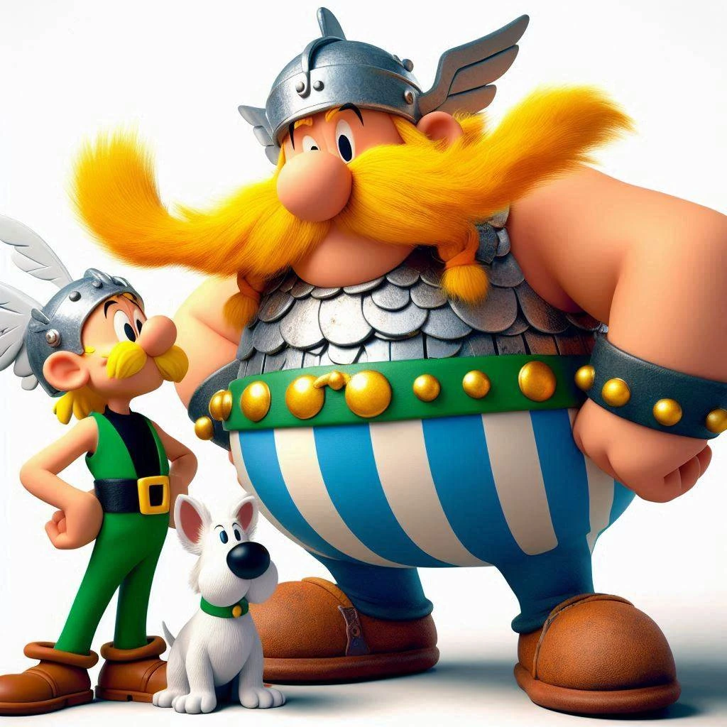 ASTERIX, OBELIX and IDEFIX (DOGMATIX) by mnwachukwu16 (DeviantArt stuff) | Fan art Fun Wiki | Fandom