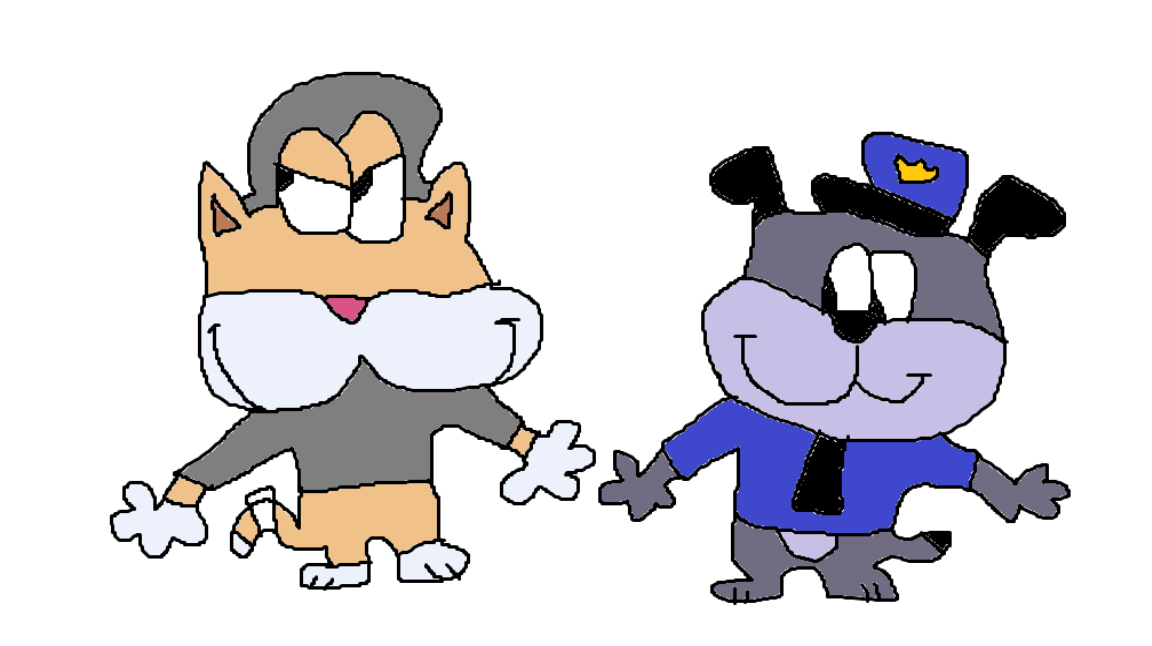 Rowdy And Peanut Cristian Dzwonik Style Art Stuff Fan Art Fun