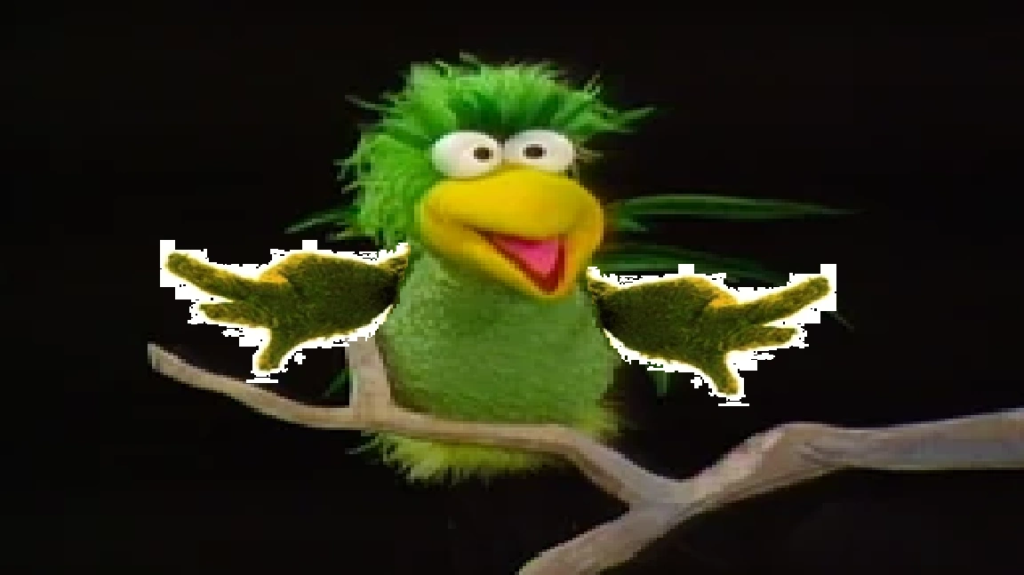 What if Clyde Bird Made A T-Pose (Muppet Wiki Stuff) | Fan art Fun Wiki ...