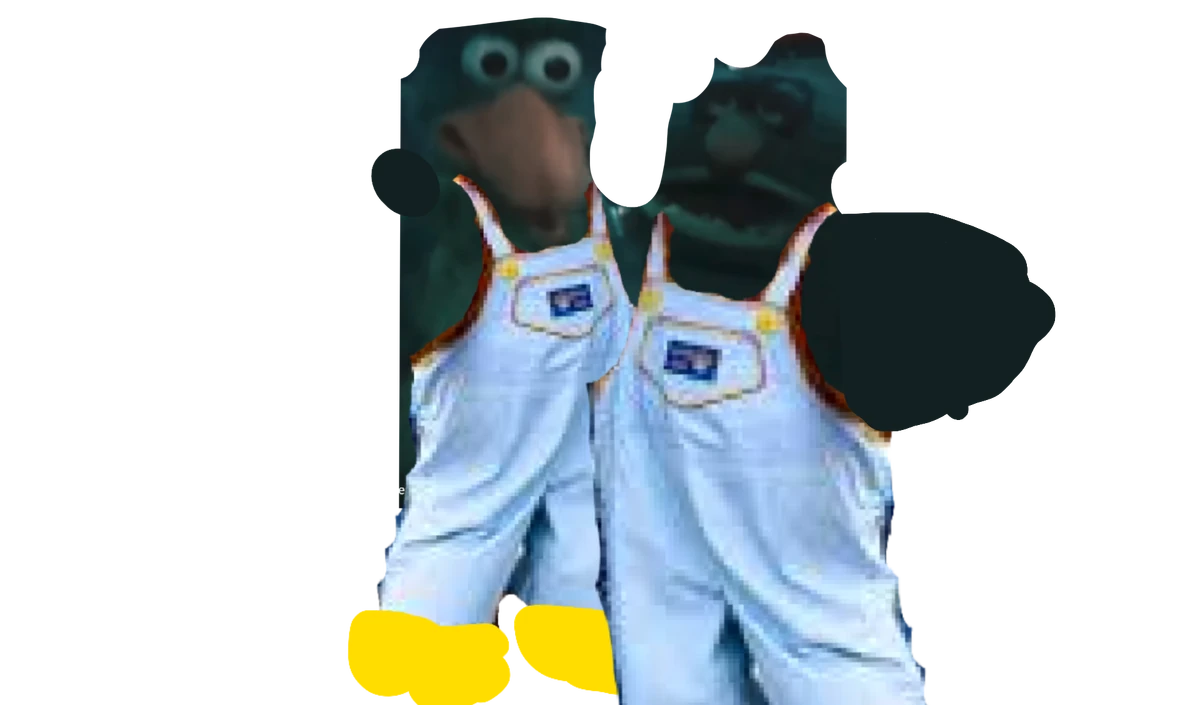 Fletcher Bird and Timmy Monster Wears Overalls | Fan art Fun Wiki | Fandom