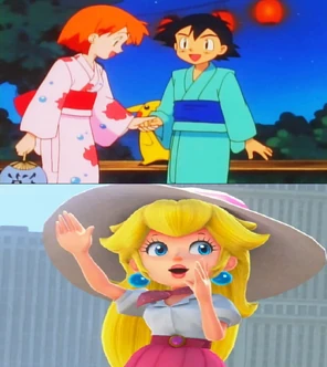 Princess Peach loves PokeShipping by MaxietheFox2005 (DeviantArt stuff) | Fan art Fun Wiki | Fandom