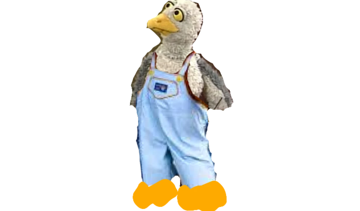 Stinky Seagull Wears Overalls | Fan art Fun Wiki | Fandom
