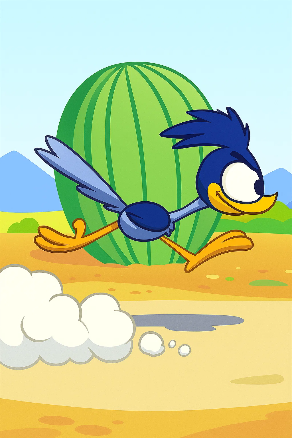 Road Runner (Looney Tunes) in Angry Birds Toons style by mnwachukwu16 ...